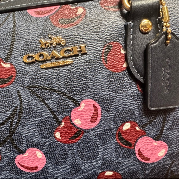 Coach | Bags | Nwt Coach Rowan Satchel Bag In Signature Canvas With ...